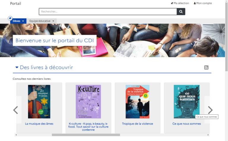 Découvrez e-sidoc, le nouveau portail documentaire du CDI ! - Institut ...